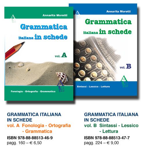 Scheda Grammatica Italiana in Schede